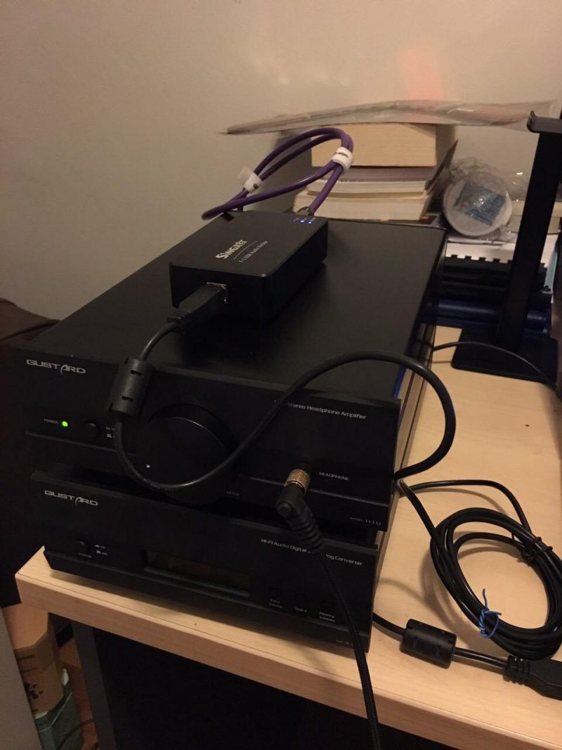 Gustard H10 with Burson V5 Opamp Mod - Burson Audio