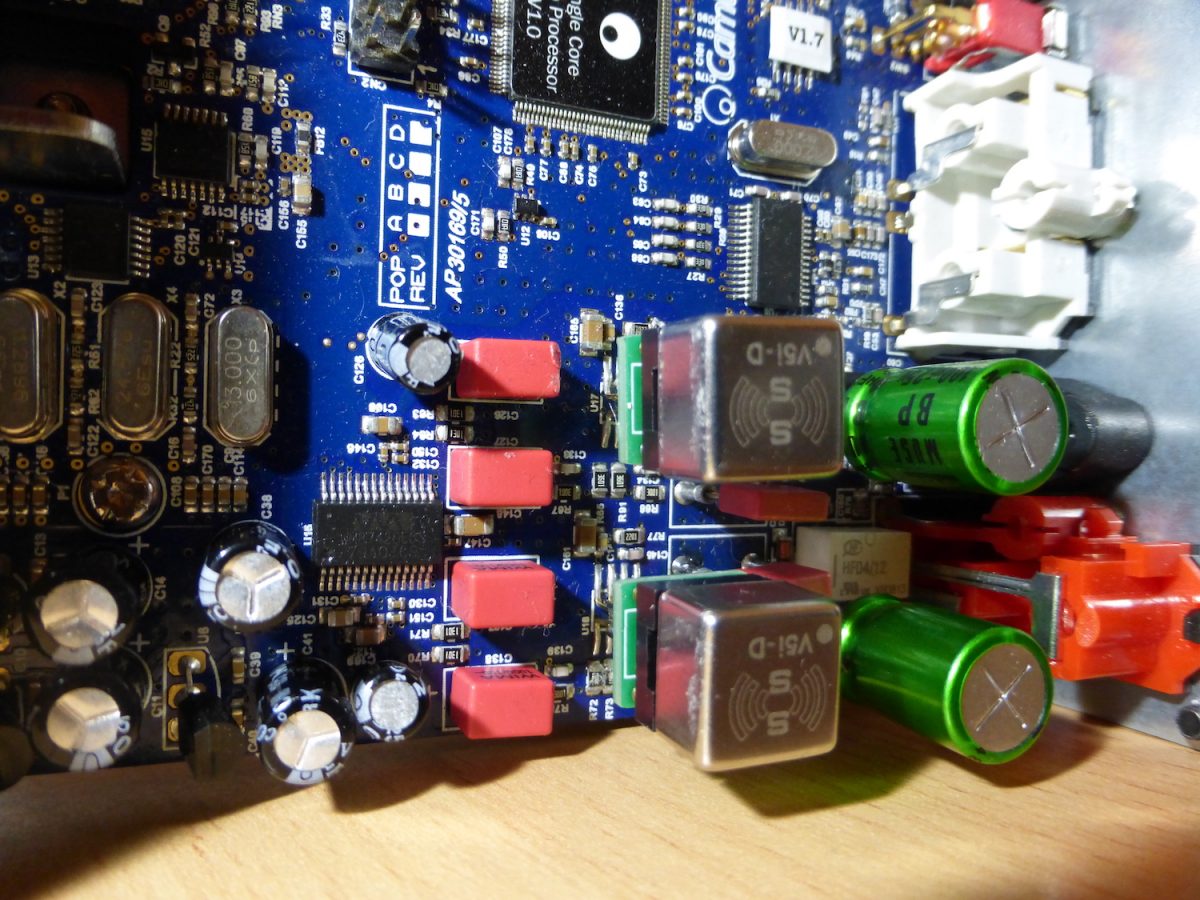 Cambridge DacMagic 100 Burson V5i Opamp upgrade - Burson Audio